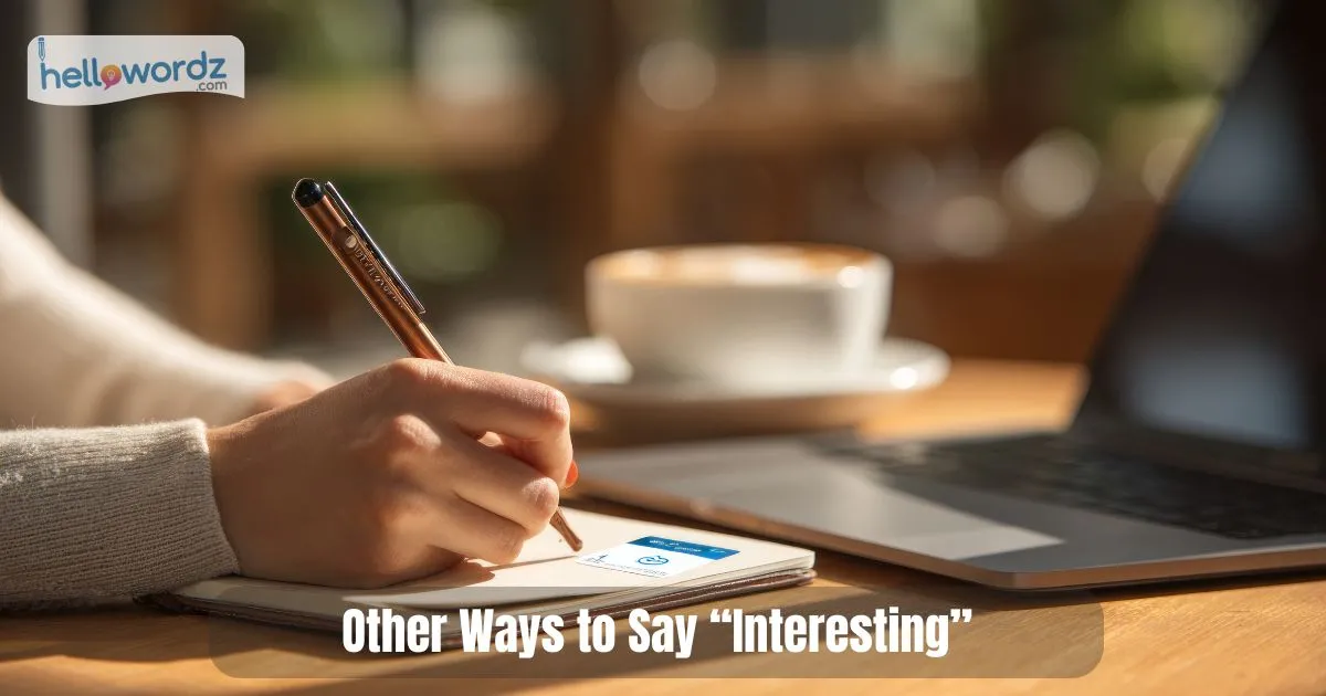 25 Other Ways To Say “Interesting”🌀(2026)