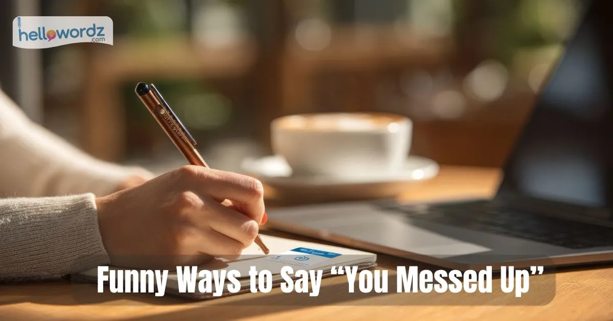 25 Funny Ways To Say “You Messed Up”😱(2026)